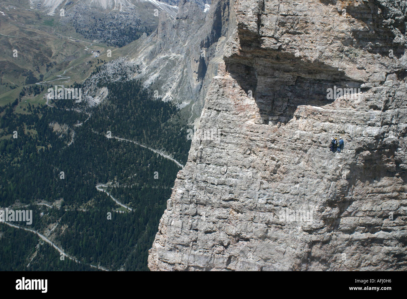 Scaling the heights Stock Photo - Alamy