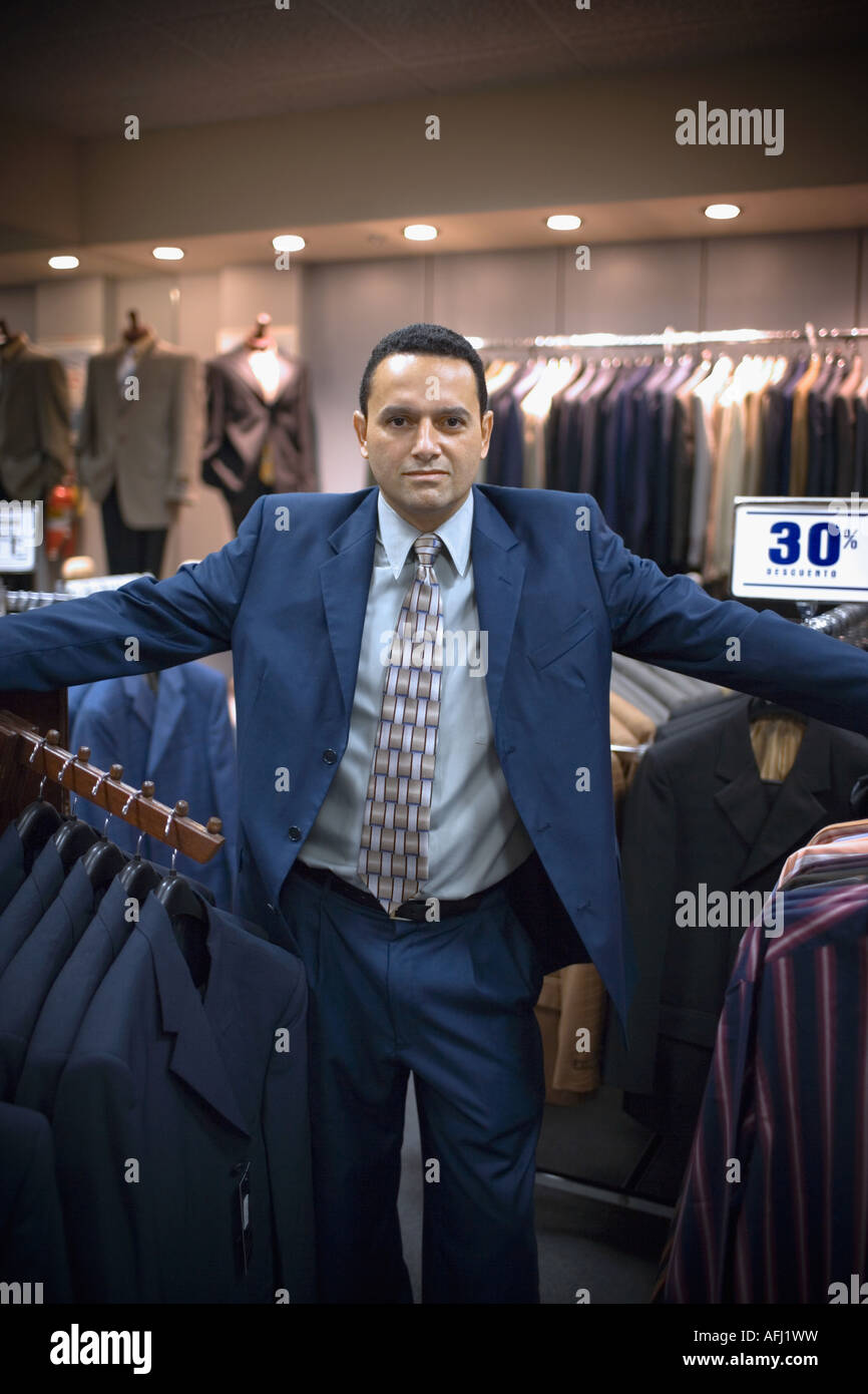Three quarter menswear hi-res stock photography and images - Alamy