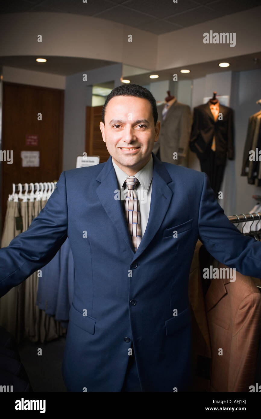 Hispanic man male shopping shop business store manager hi-res stock ...