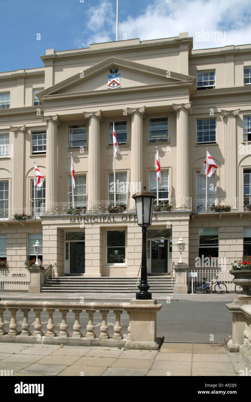 MUNICIPAL BUILDINGS CHELTENHAM. GLOUCESTERSHIRE. ENGLAND. UK Stock ...