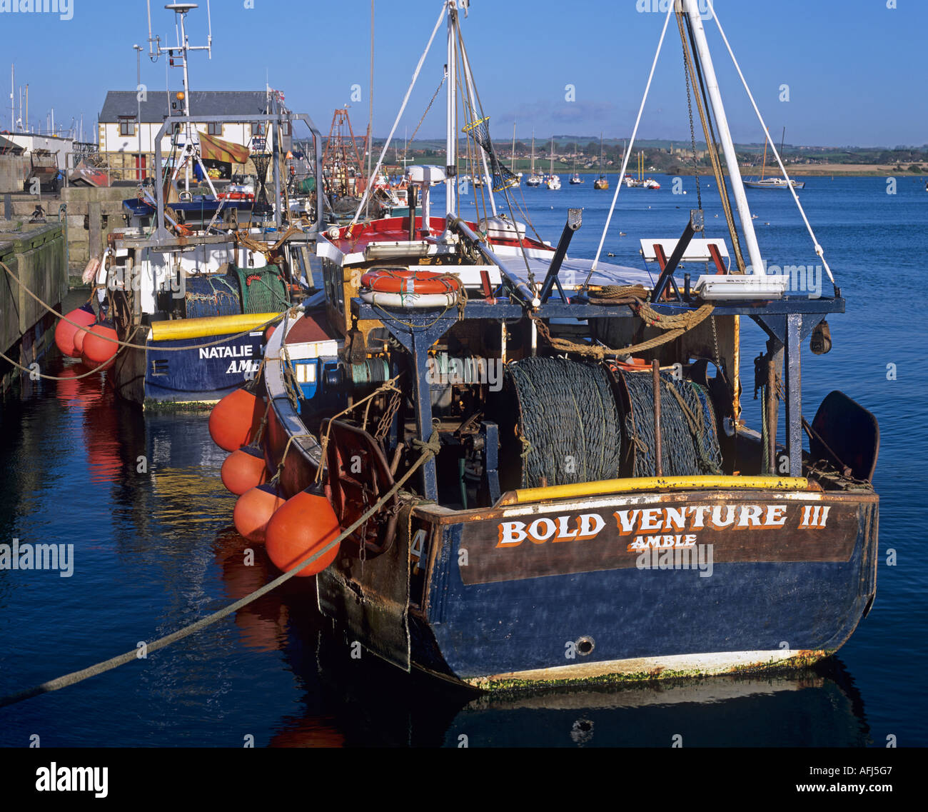Amble Harbour Village High Resolution Stock Photography and Images - Alamy