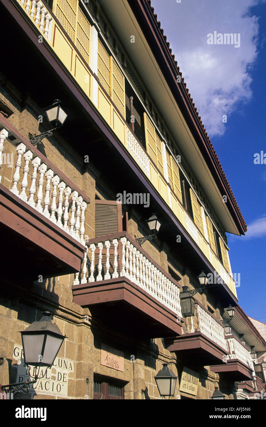 Casa Manila Intramuros Manila Philippines Stock Photo - Alamy