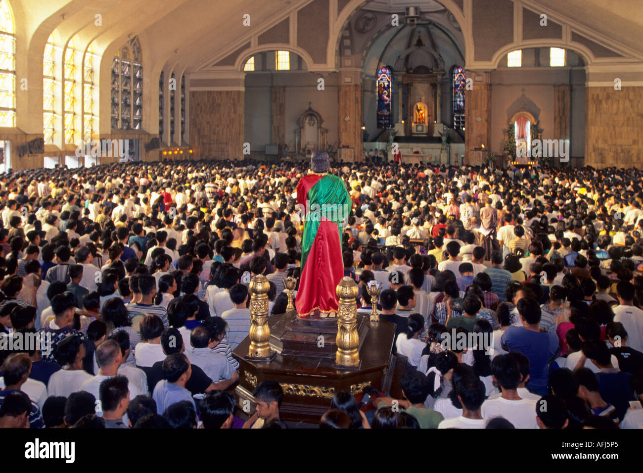 Quiapo church black nazarene hi-res stock photography and images - Alamy