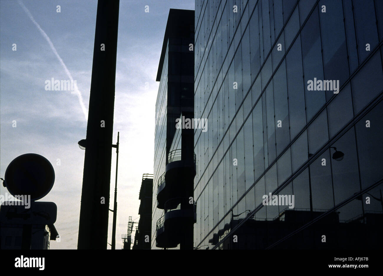 Modern architecture in the 13th arrondissement in Paris France Stock ...