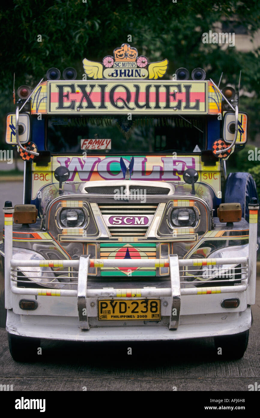 Jeepney Manila Philippines Stock Photo - Alamy
