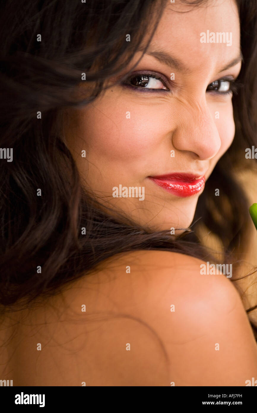 Wrinkling up nose hi-res stock photography and images - Alamy