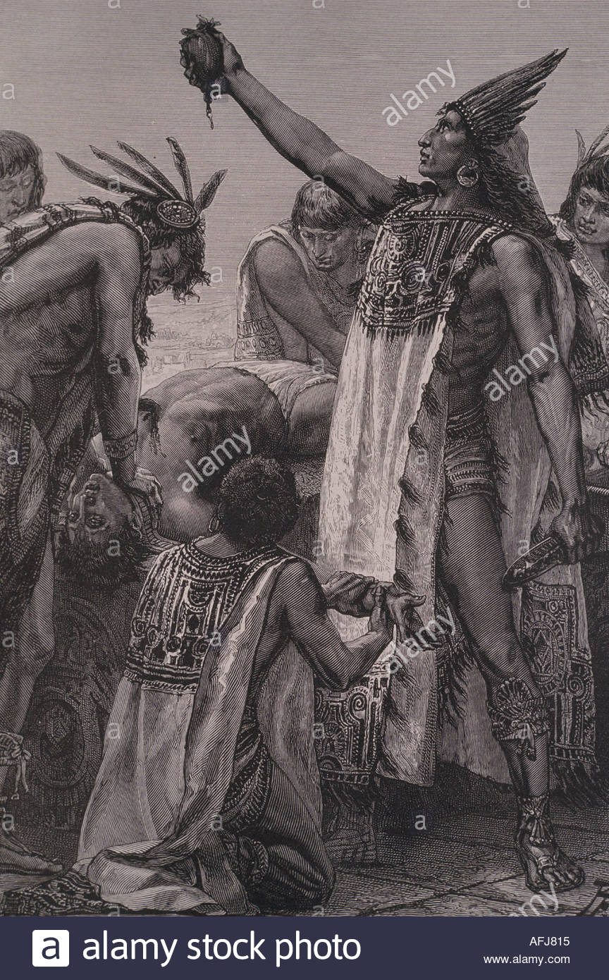 Human Sacrifice Aztec Stock Photos & Human Sacrifice Aztec Stock Images ...