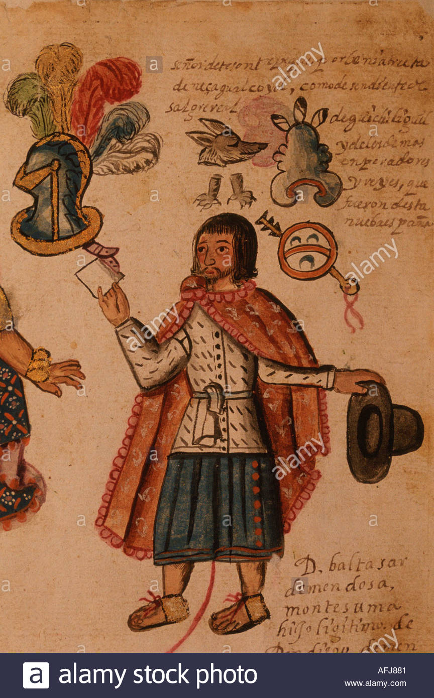 Genealogy Of Moctezuma Stock Photos & Genealogy Of Moctezuma Stock ...