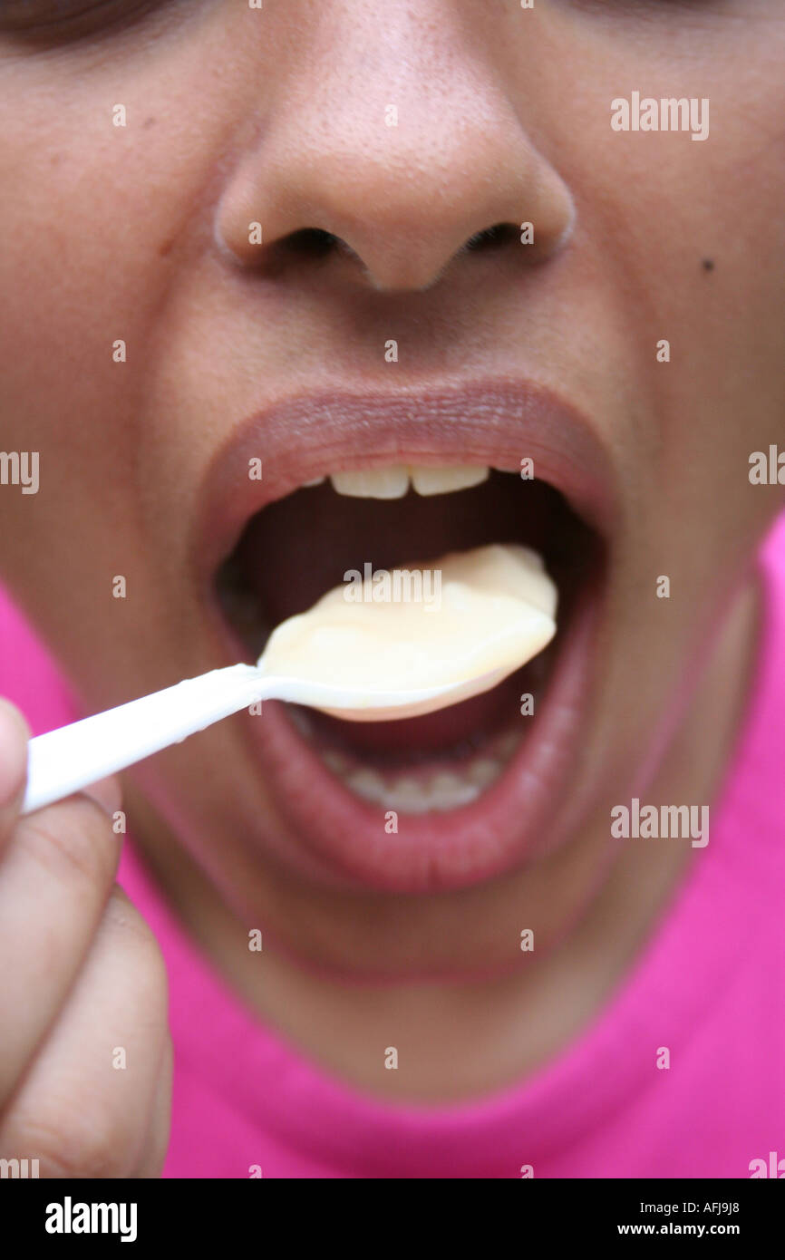 Women Eating Rice Pudding Stock Photo - Alamy