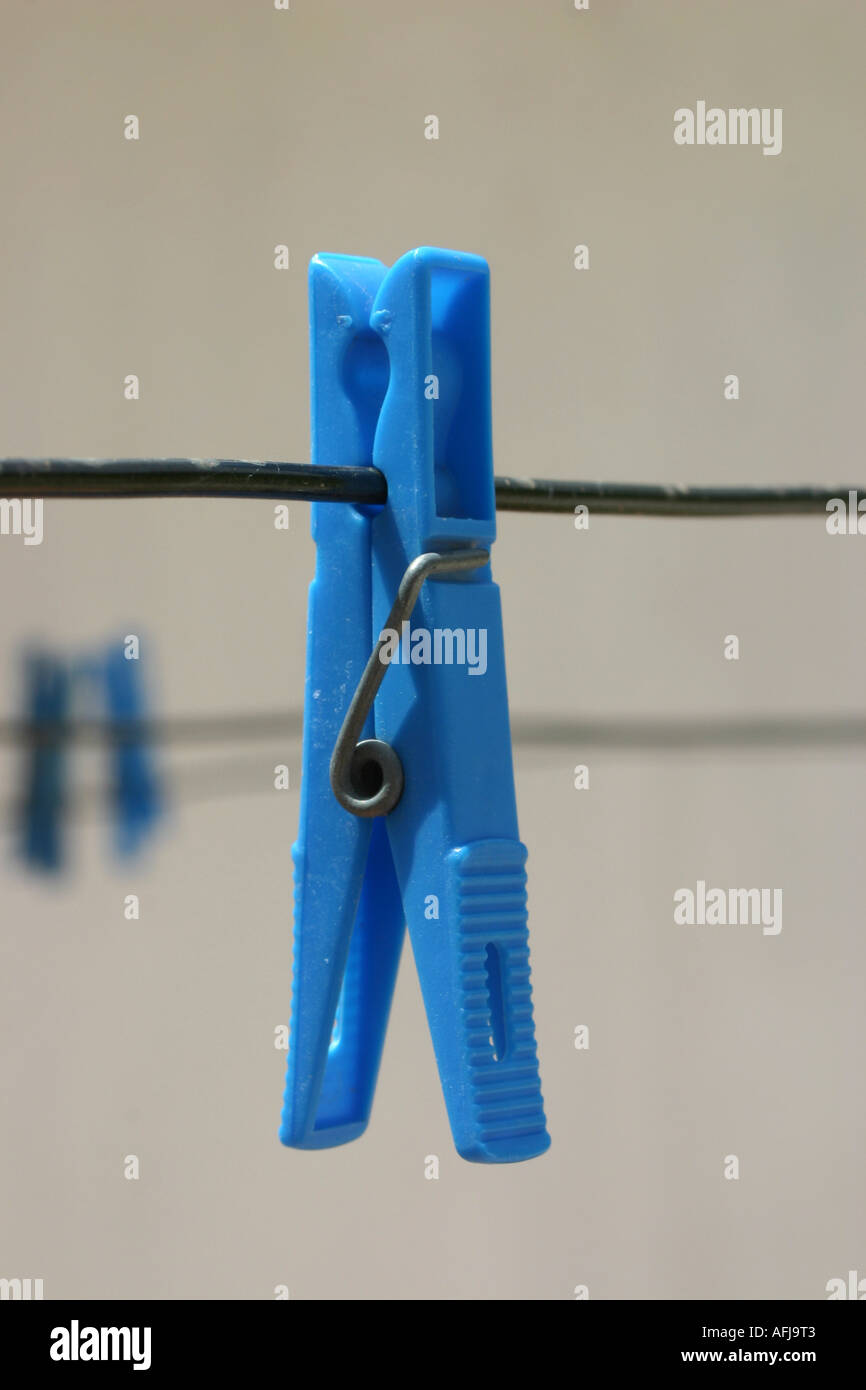 Washing peg many pegs hi-res stock photography and images - Alamy