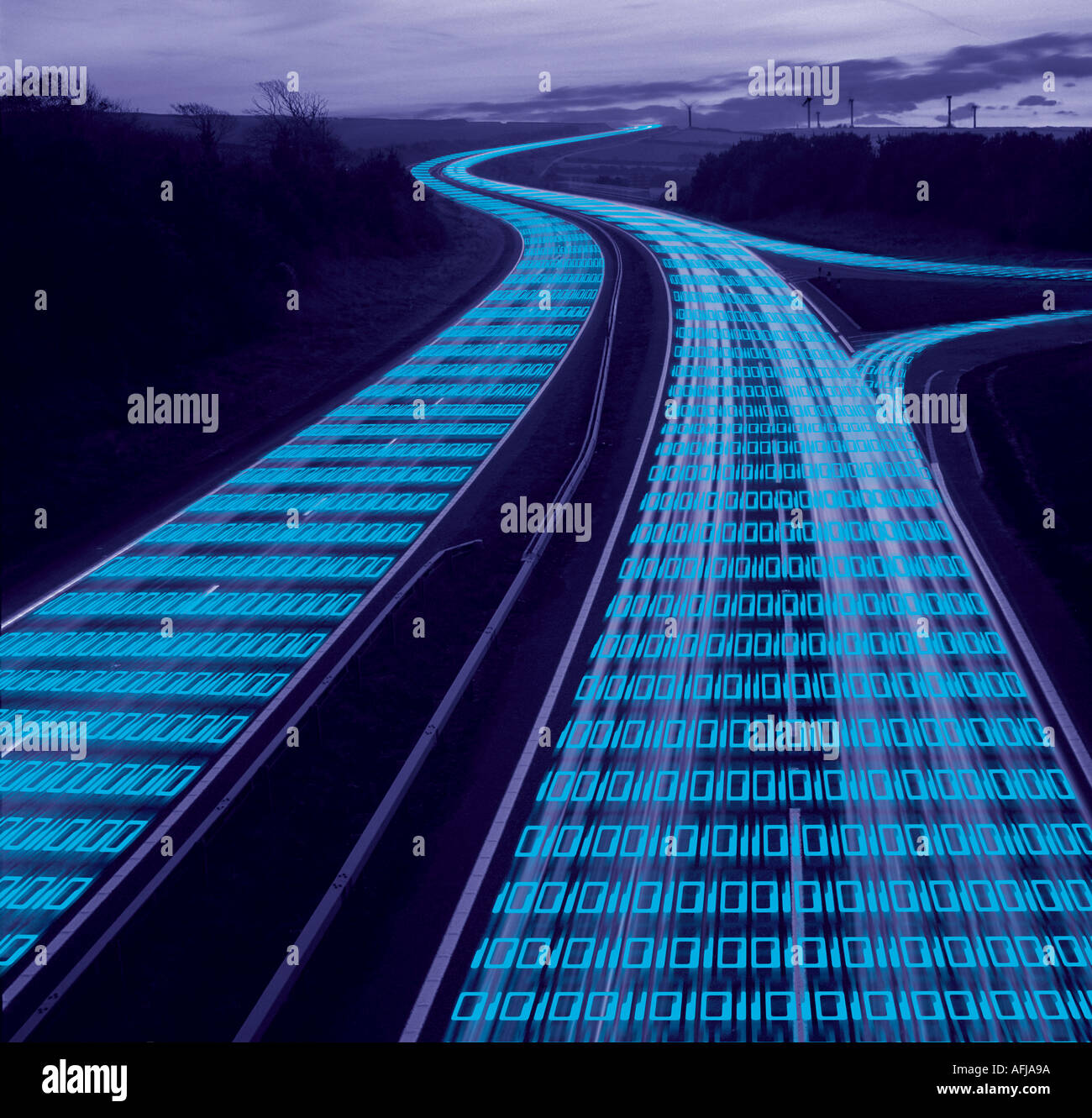 Digital highway digital superhighway hi-res stock photography and ...