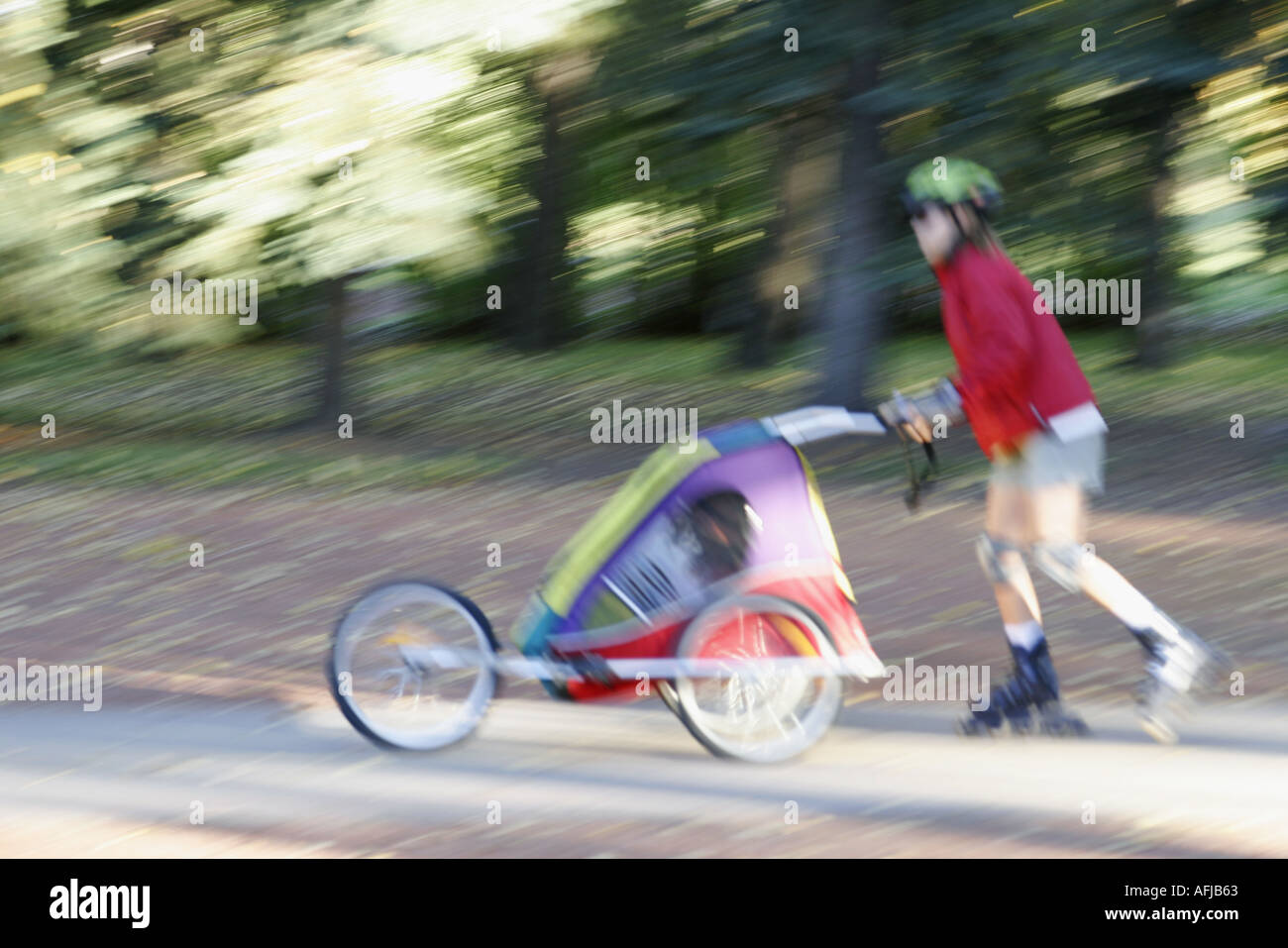 Family rollerblades hi-res stock photography and images - Alamy