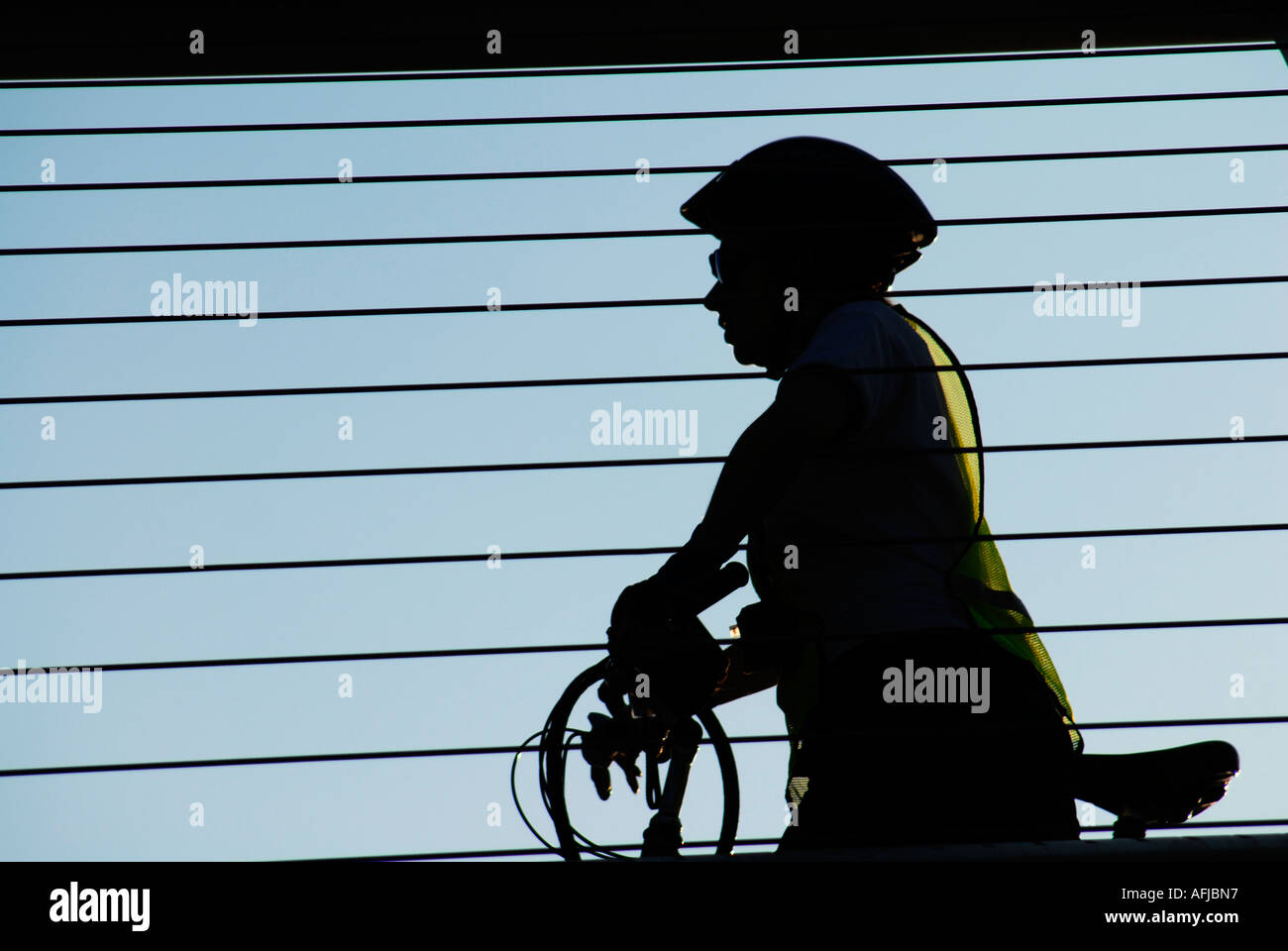Dismounted cyclist hi-res stock photography and images - Alamy