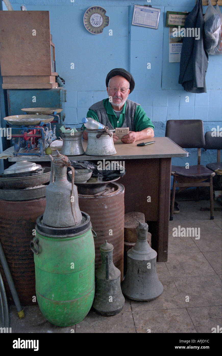 Female shopkeeper village shop hi-res stock photography and images - Alamy