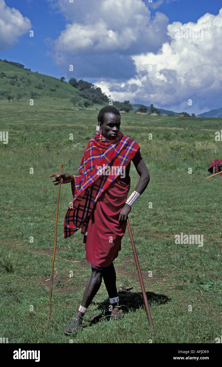 Masai man hi-res stock photography and images - Alamy