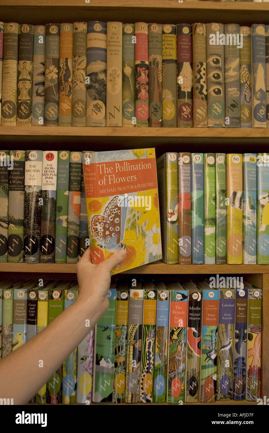 The New Naturalist series of book published by Collins Stock Photo - Alamy