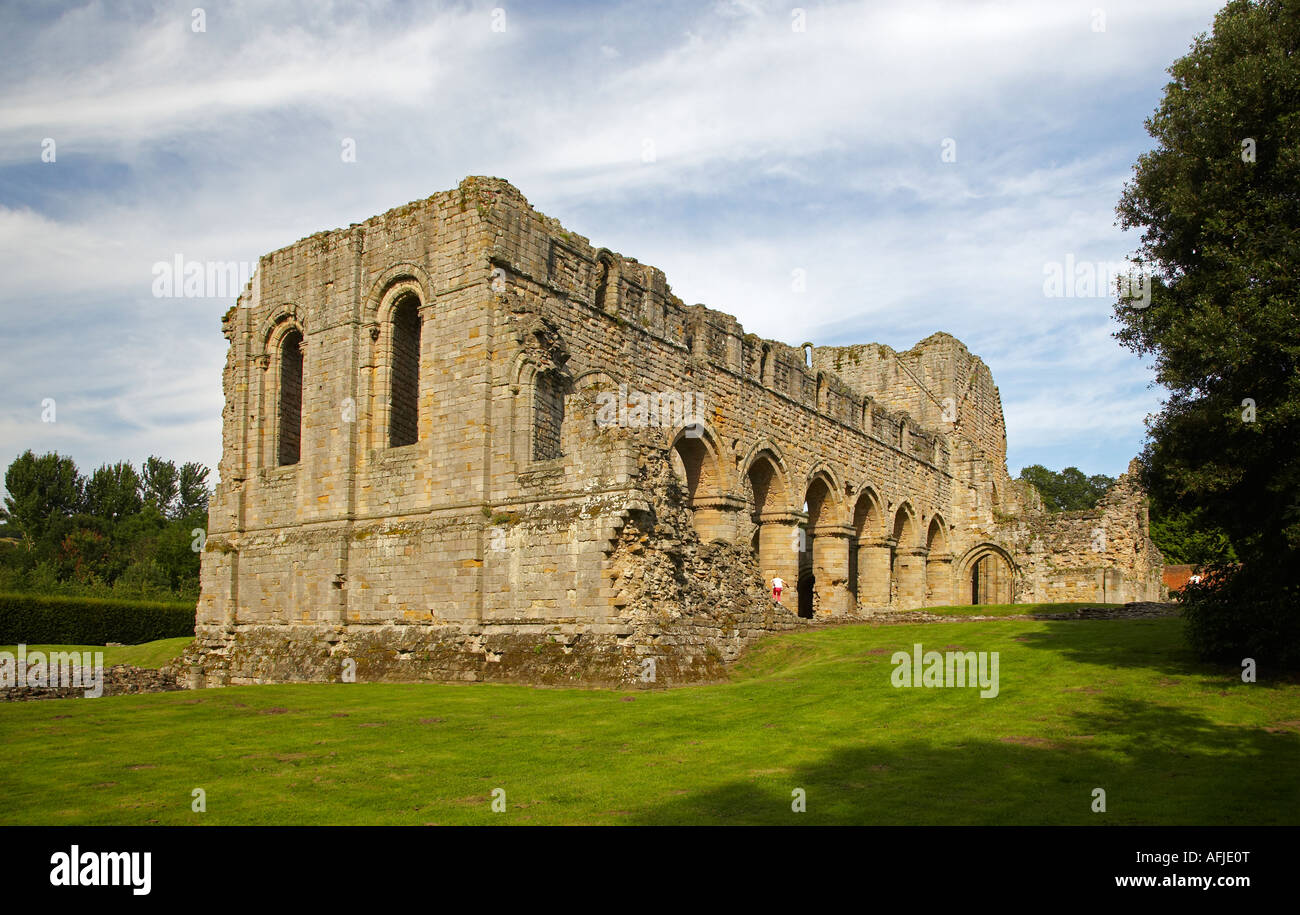 Abbey of st mary and st chad buildwas hi-res stock photography and ...