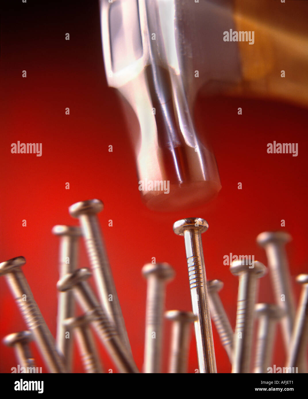Hammer strike hi-res stock photography and images - Alamy