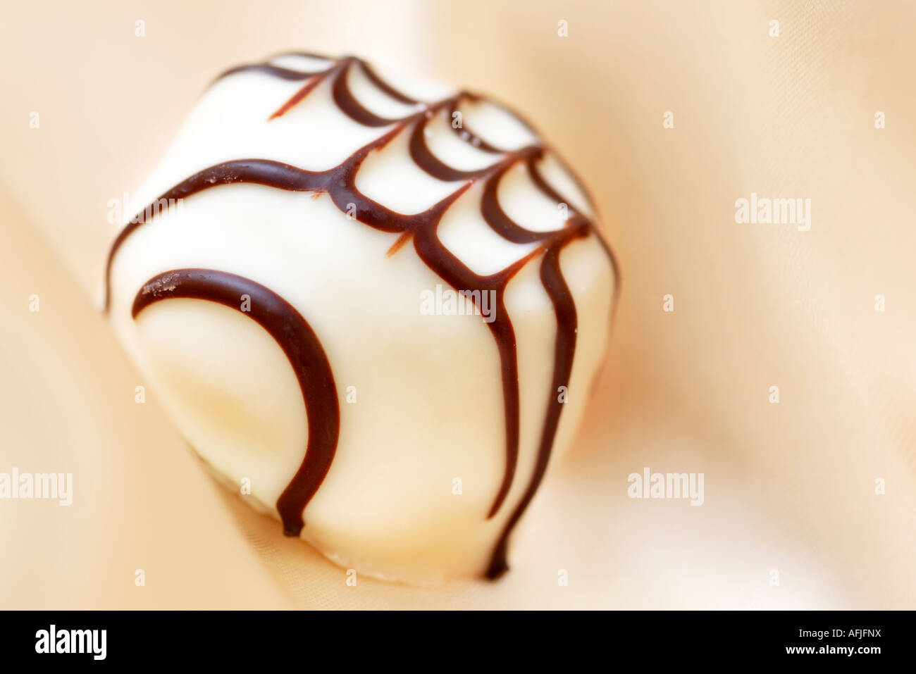 continental white chocolate sweet deliciously light and soft Stock ...