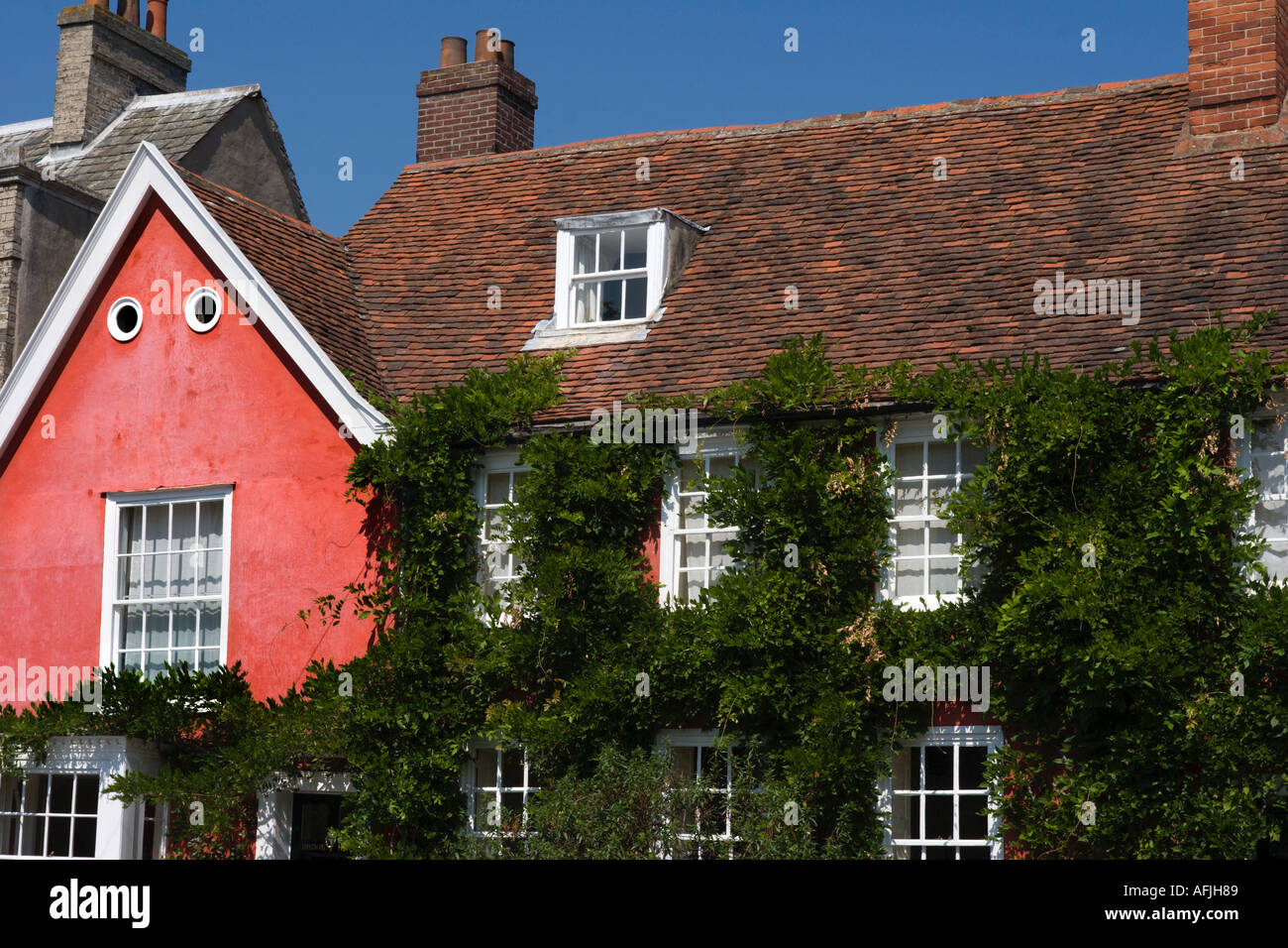 The historic village of Dedham in Essex England Stock Photo - Alamy