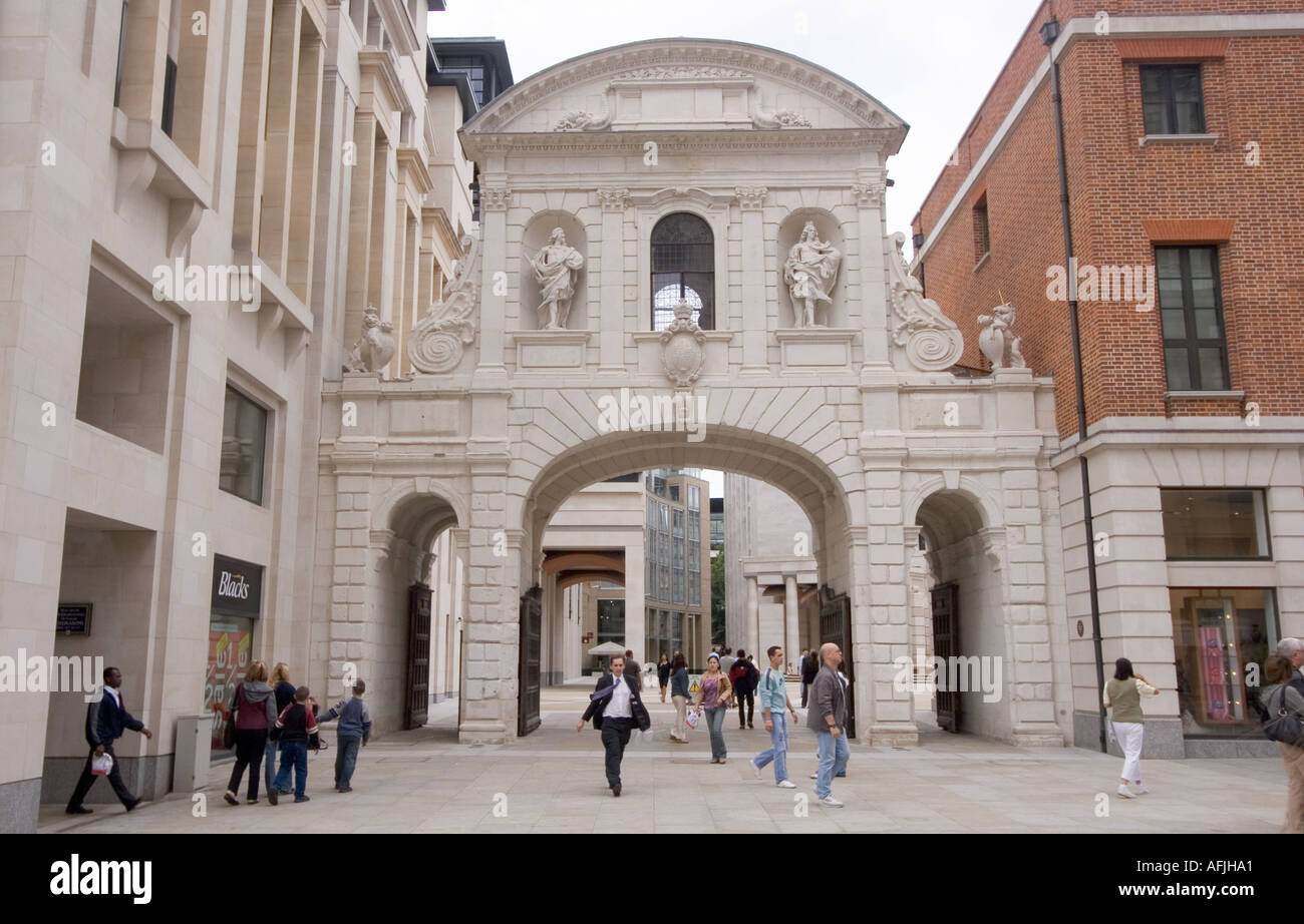 Temple Bar now in Paternoster Square City of London near St Pauls ...