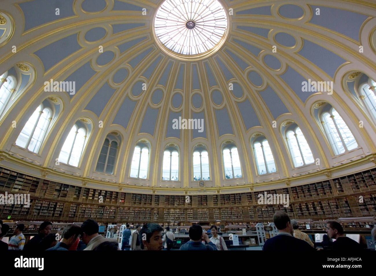 The Reading Room in The Great Court British Museum London designed by ...