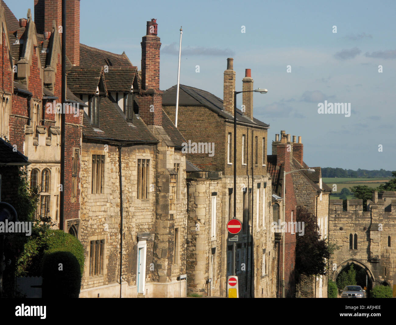 Pottergate arch hi-res stock photography and images - Alamy