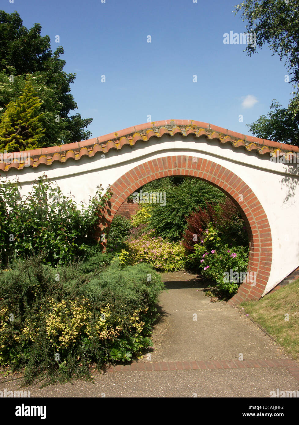 The John Dawber Garden Lincoln Lincolnshire England Stock Photo - Alamy