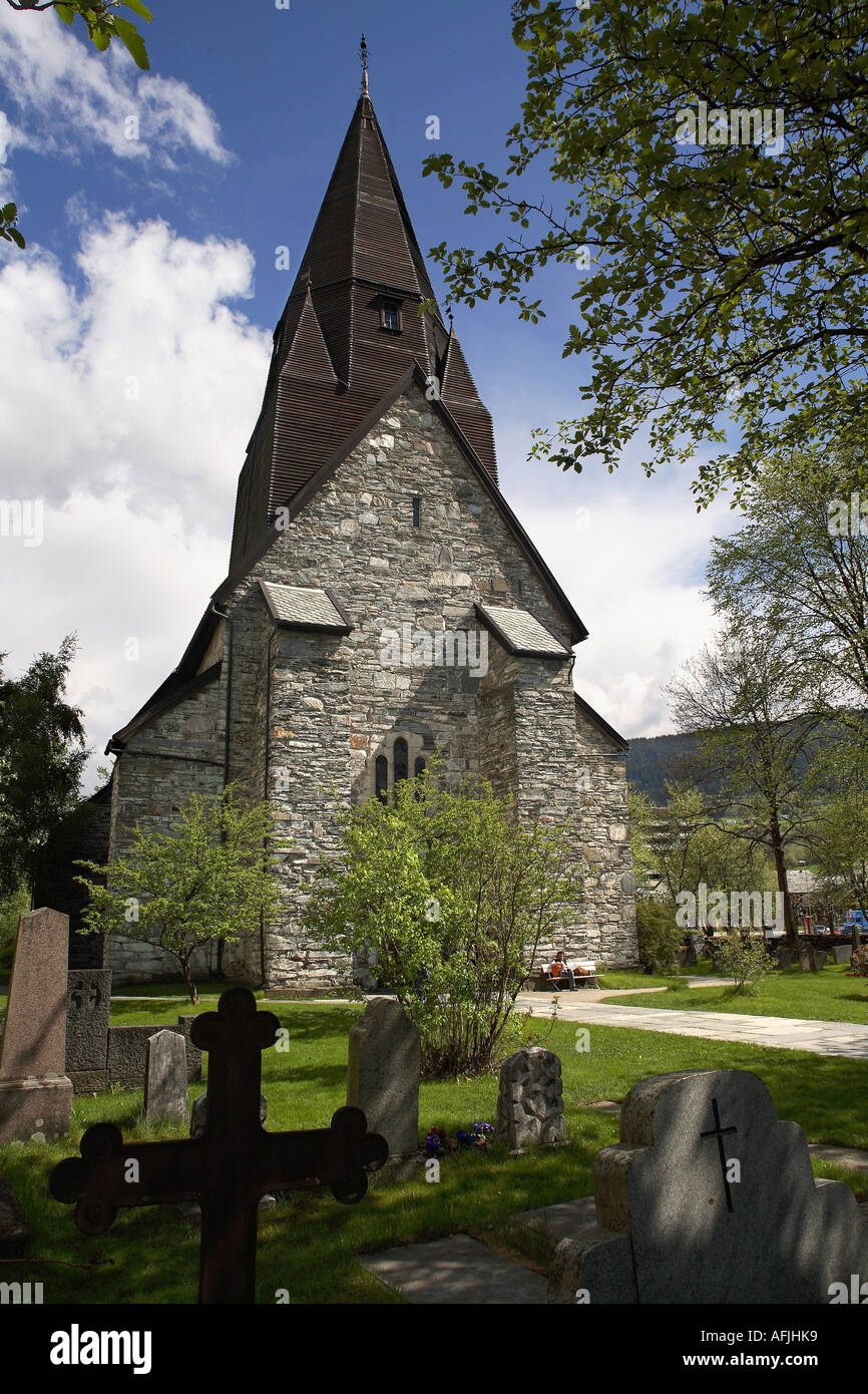 Norway Voss Church High Resolution Stock Photography and Images - Alamy