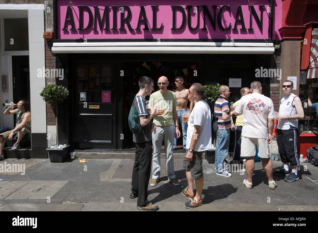 Admiral duncan pub soho hi-res stock photography and images - Alamy