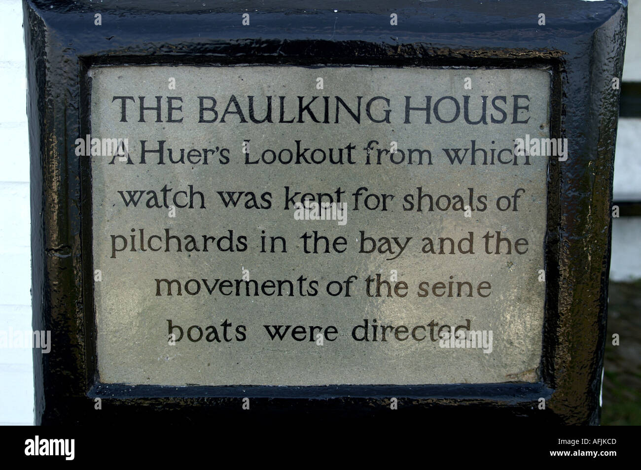 The Baulking house huer s lookout St Ives bay Cornwall Stock Photo - Alamy