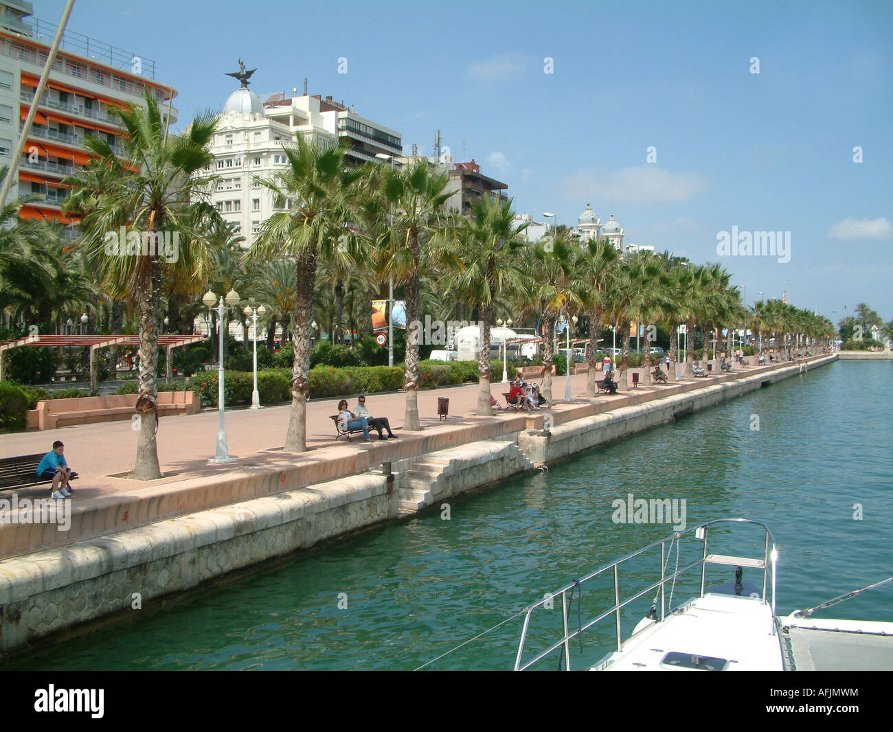 Alicante waterfront, Alicante, Community of Valencia, Spain Stock Photo ...