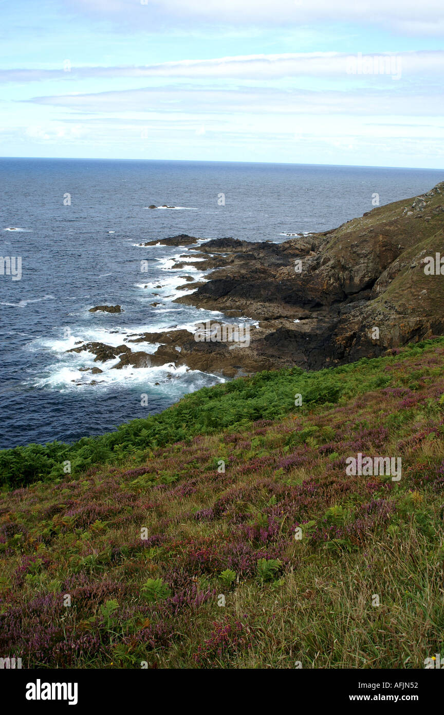 Coastline at the Carracks Penwith Cornwall Stock Photo - Alamy