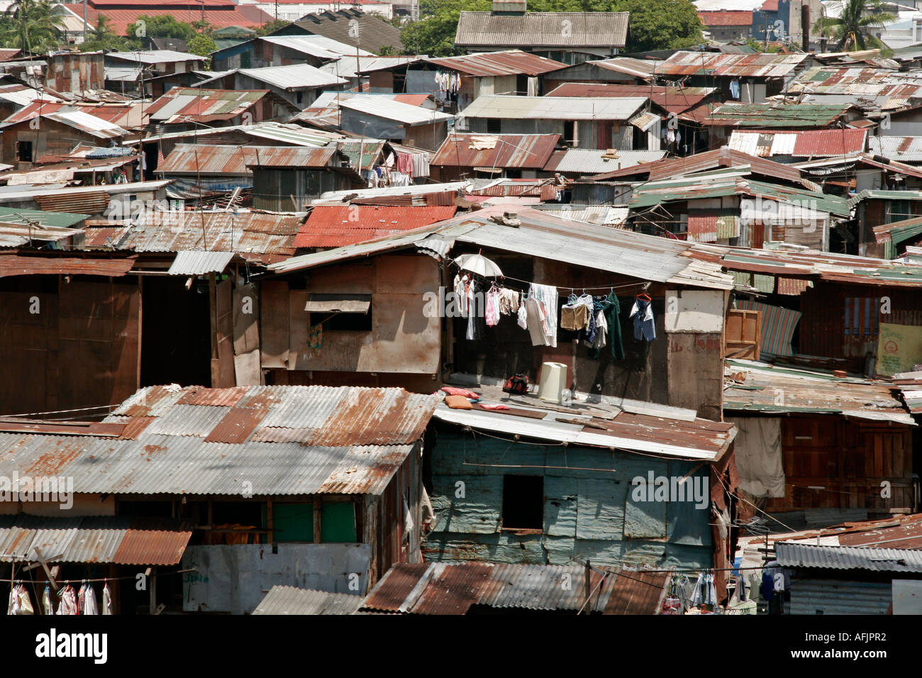 Squatter camp Manila Philippines Stock Photo: 7978737 - Alamy