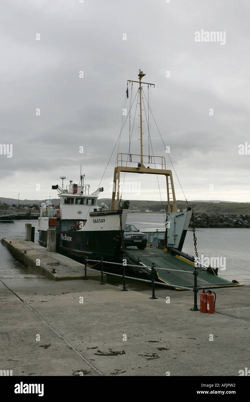 Caledonian MacBrayne MV Raasay ferry to Rathlin Island at ballycastle ...