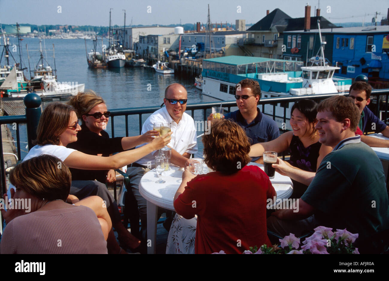 Maine,ME,New England,Down East,Portland,Commercial Street Dry Dock ...