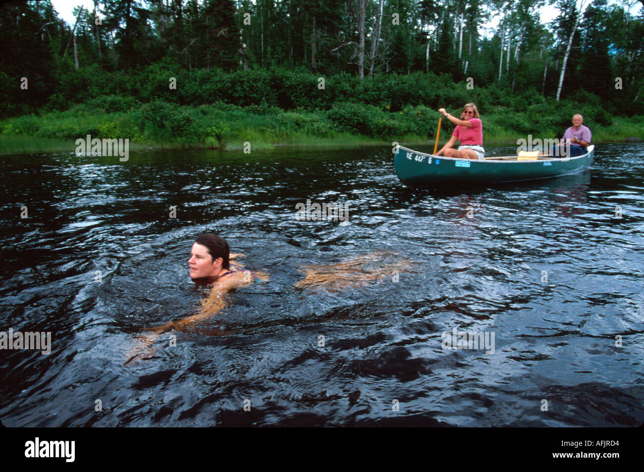 Allagash canoe trip hi-res stock photography and images - Alamy