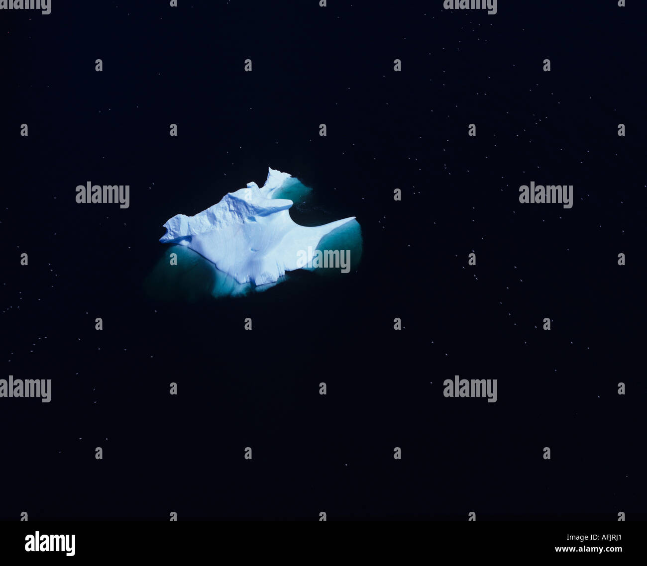 Aerial iceberg landscape clear blue hi-res stock photography and images ...