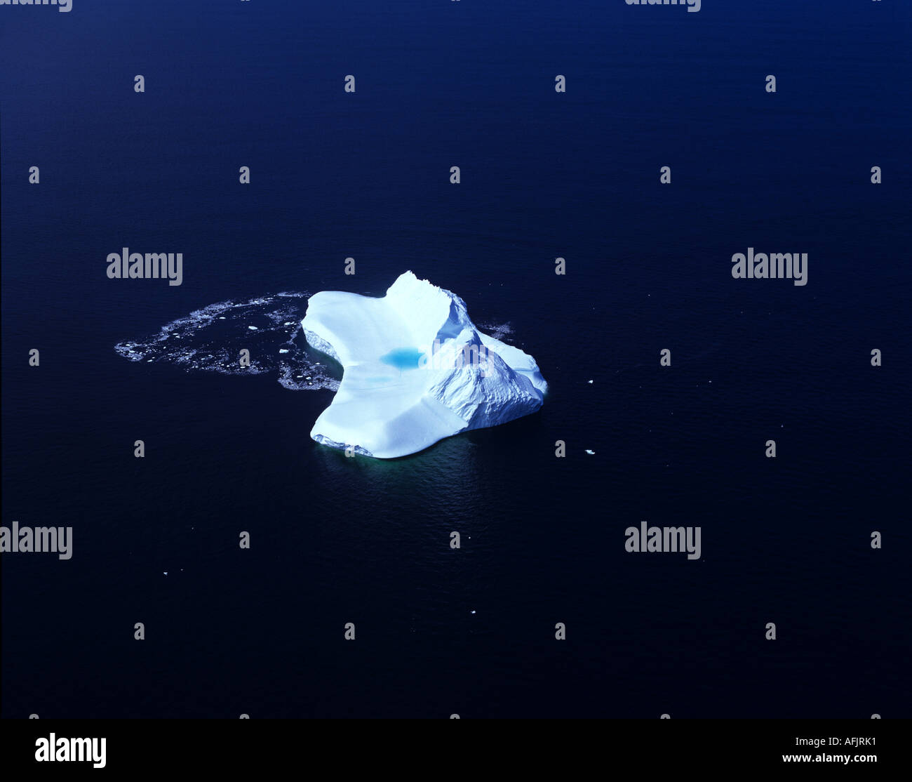 Aerial iceberg landscape clear blue hi-res stock photography and images ...