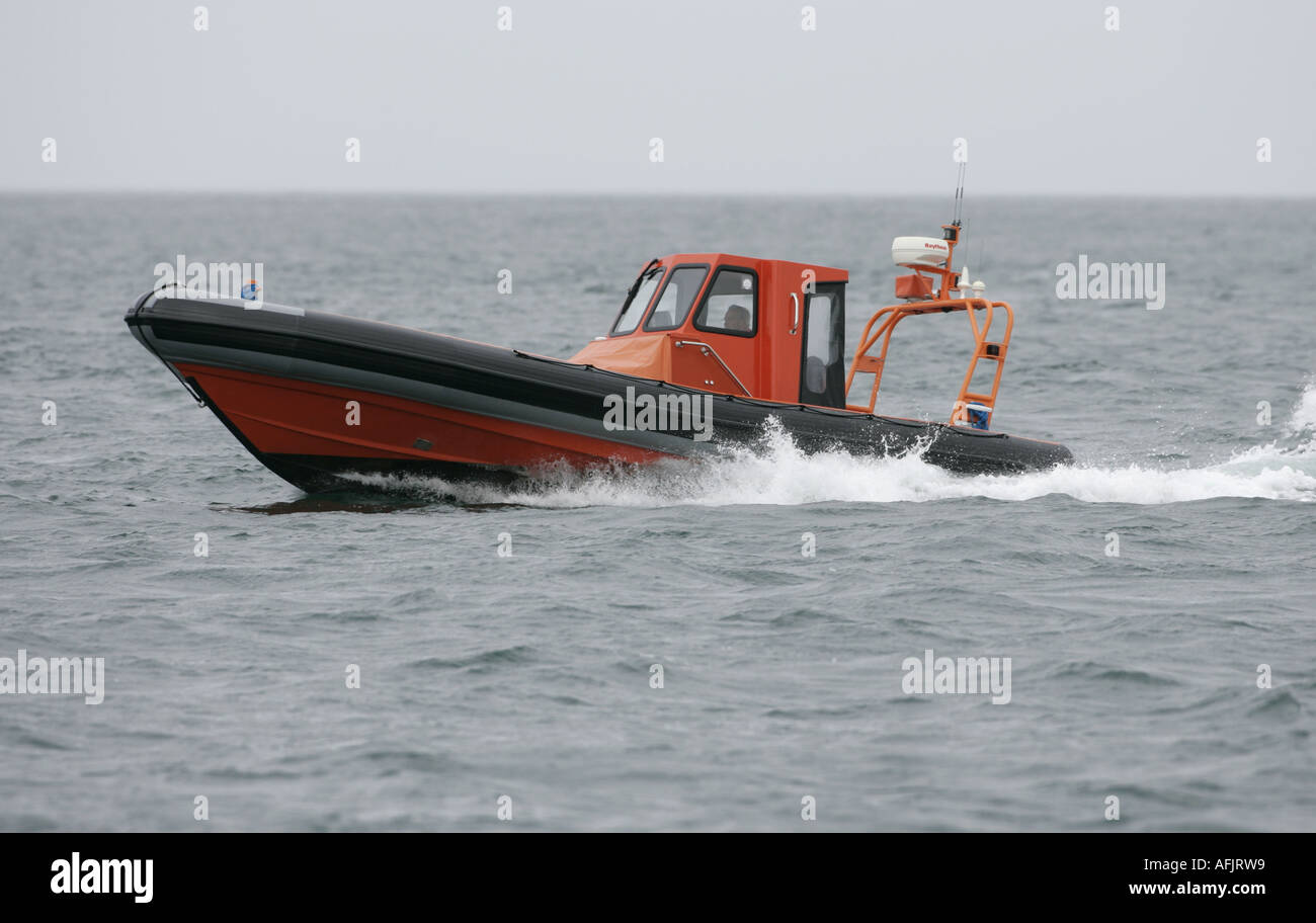 Rigid hulled inflatable boat hi-res stock photography and images - Alamy