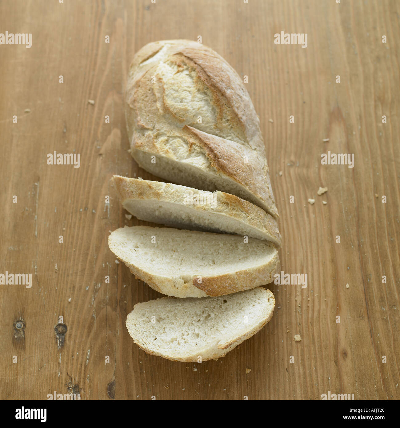 Farmhouse bread on white background hi-res stock photography and images ...