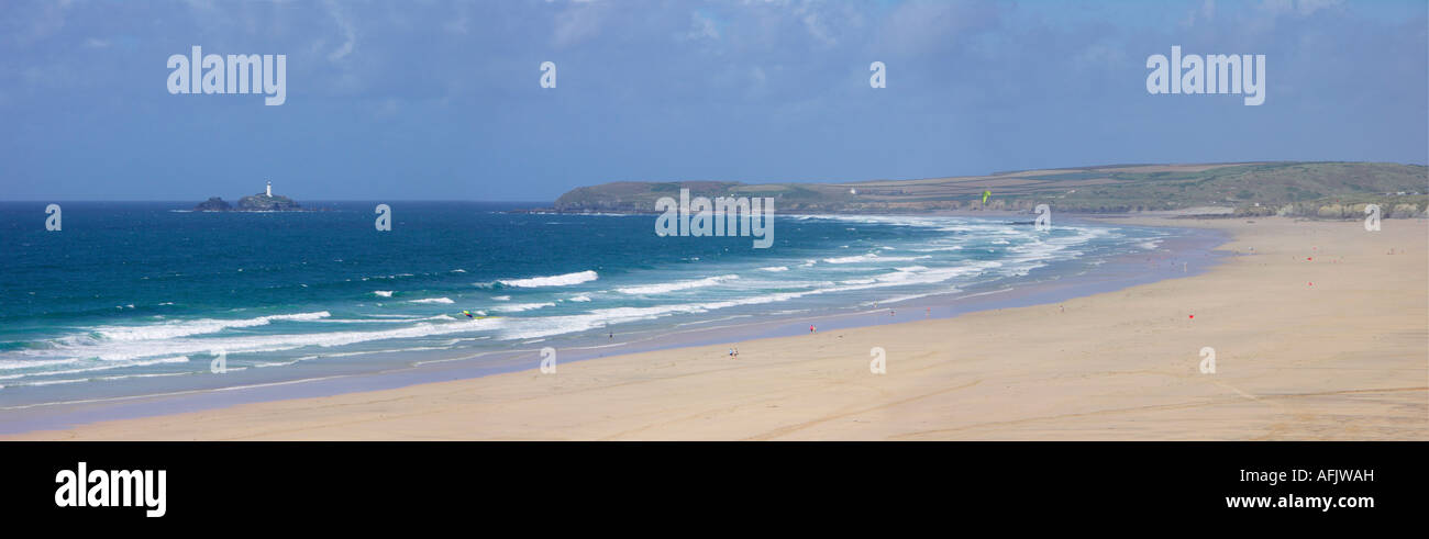 The Beach at Perran Bay Cornwall England UK Stock Photo - Alamy