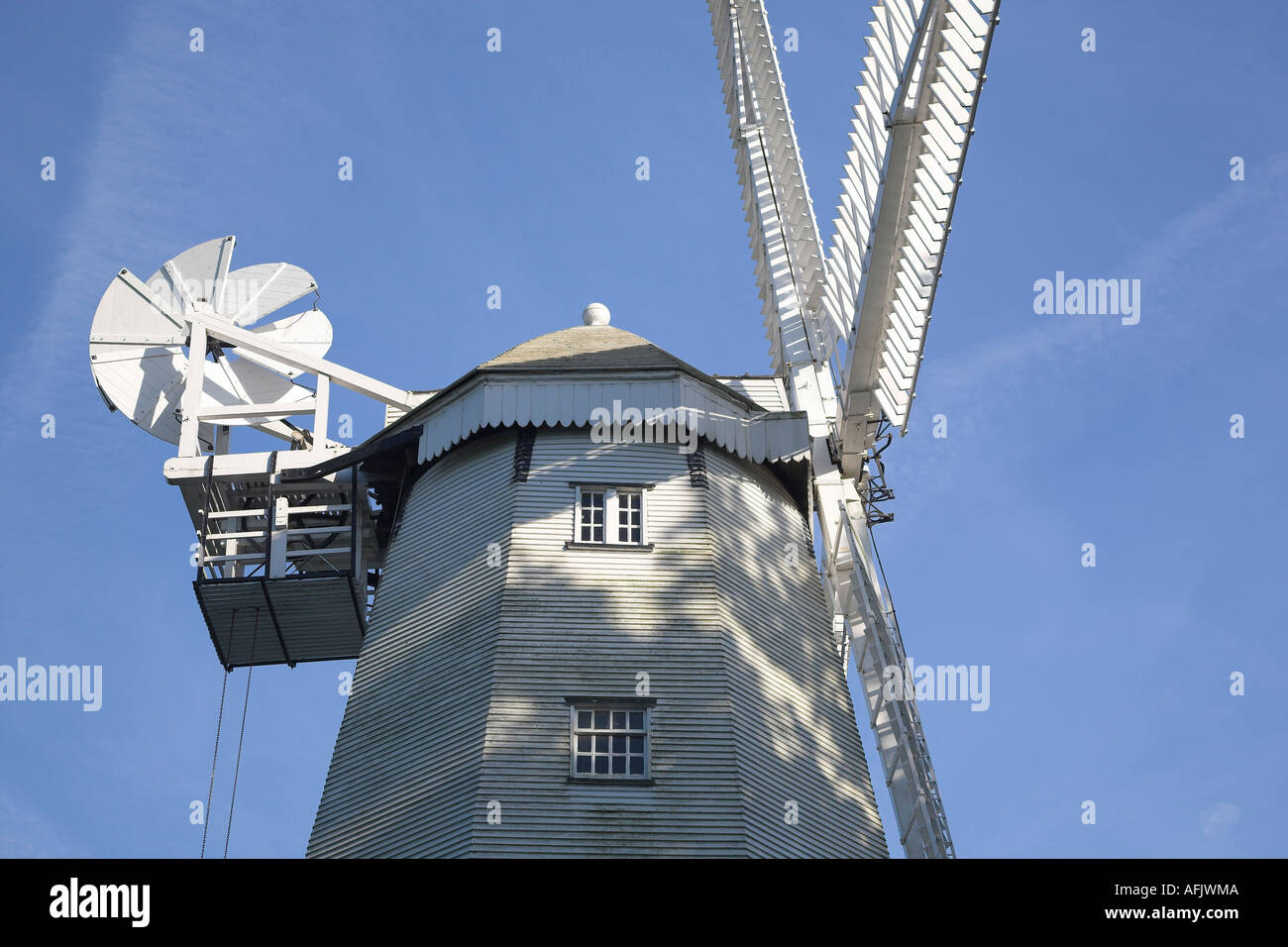 Shipley windmill eight-sided smock mill, Shipley, West Sussex, UK 2006 ...