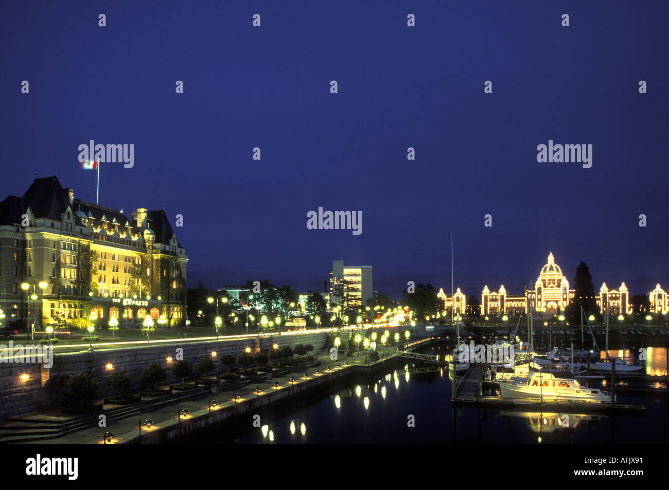 Canada British Columbia Victoria Provincial Parliament Building lined ...