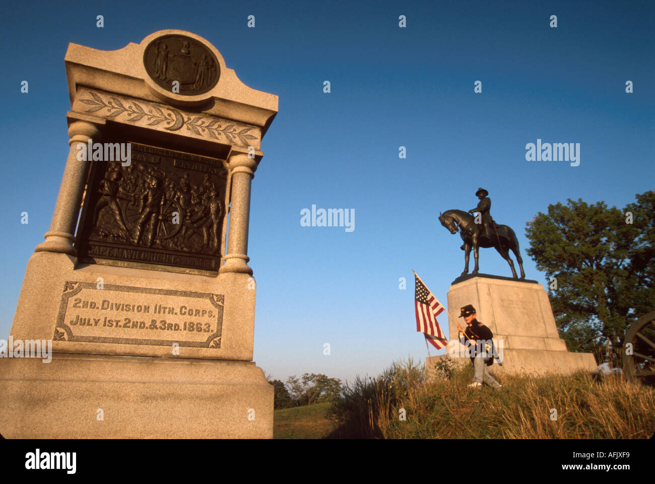 Cemetery Hill Gettysburg Stock Photos & Cemetery Hill Gettysburg Stock ...