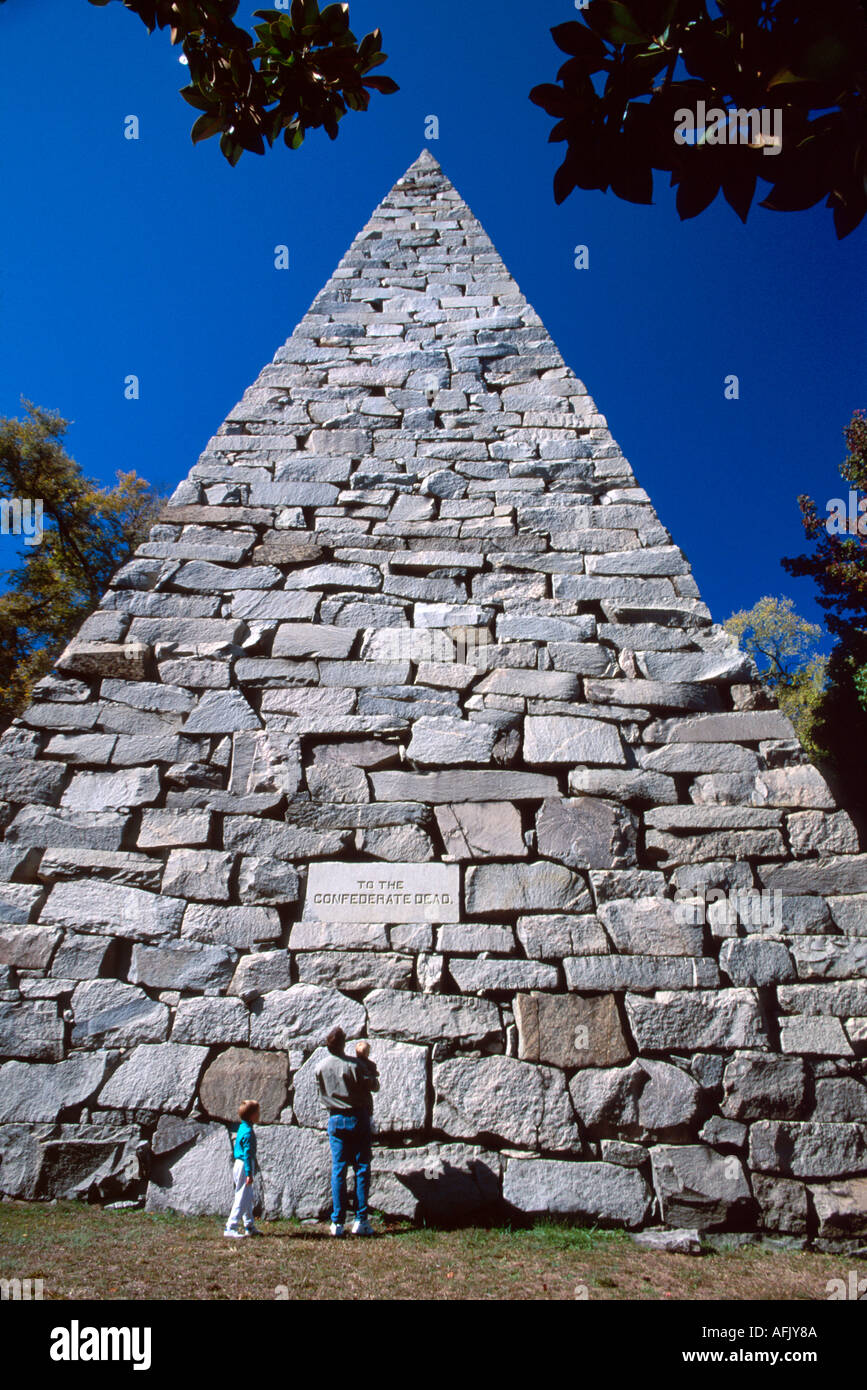 Richmond Virginia,Hollywood Cemetery Memorial to Confederacy,built 1869 ...
