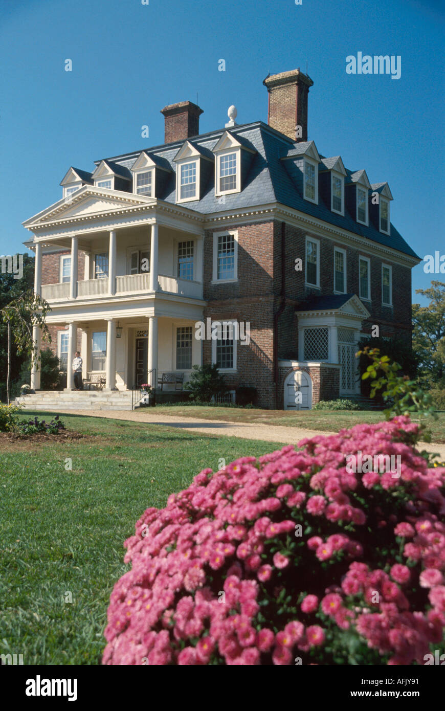 Virginia Charles City Shirley Plantation,built 1613 oldest in Virginia ...