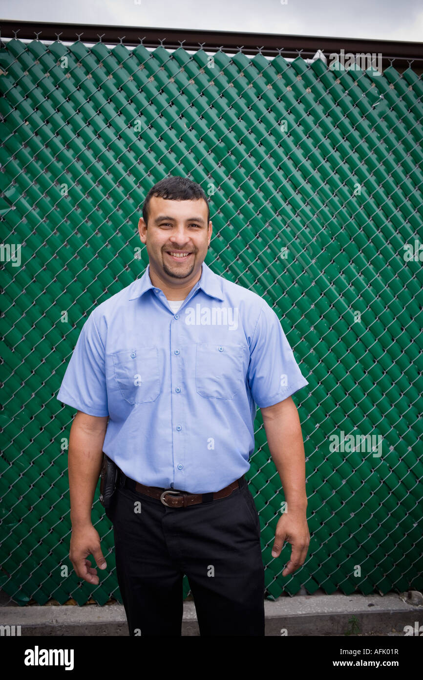 Cable man looking at camera Stock Photo - Alamy
