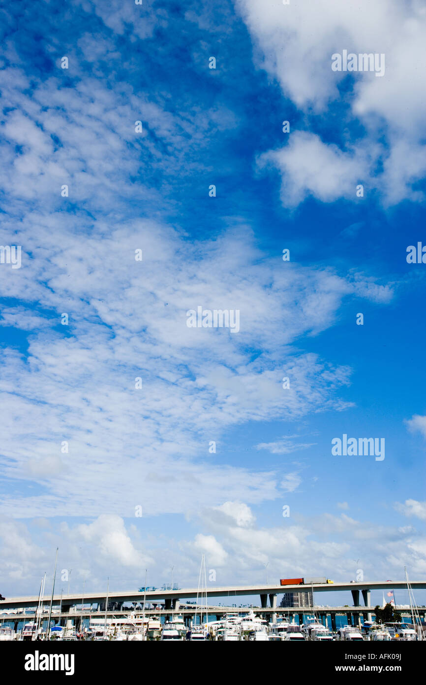 Bayfront Harbor in Miami, Florida, USA Stock Photo - Alamy