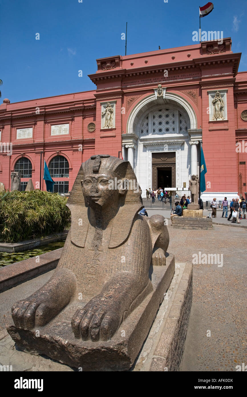 Egyptian museum cairo a sphinx pharaoh hi-res stock photography and ...